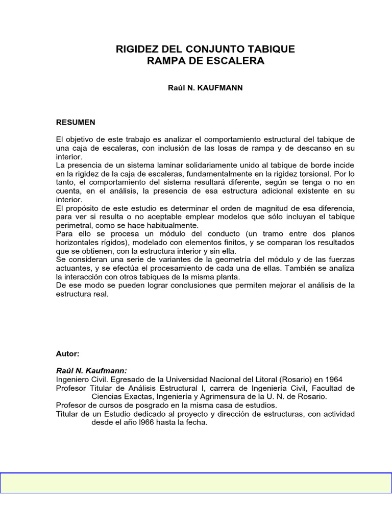 A09 42 Kaufmann | PDF | Rigidez | Escalera