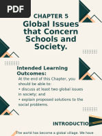 Global Issues Impacting Education Today | PDF | Violence | Sustainability