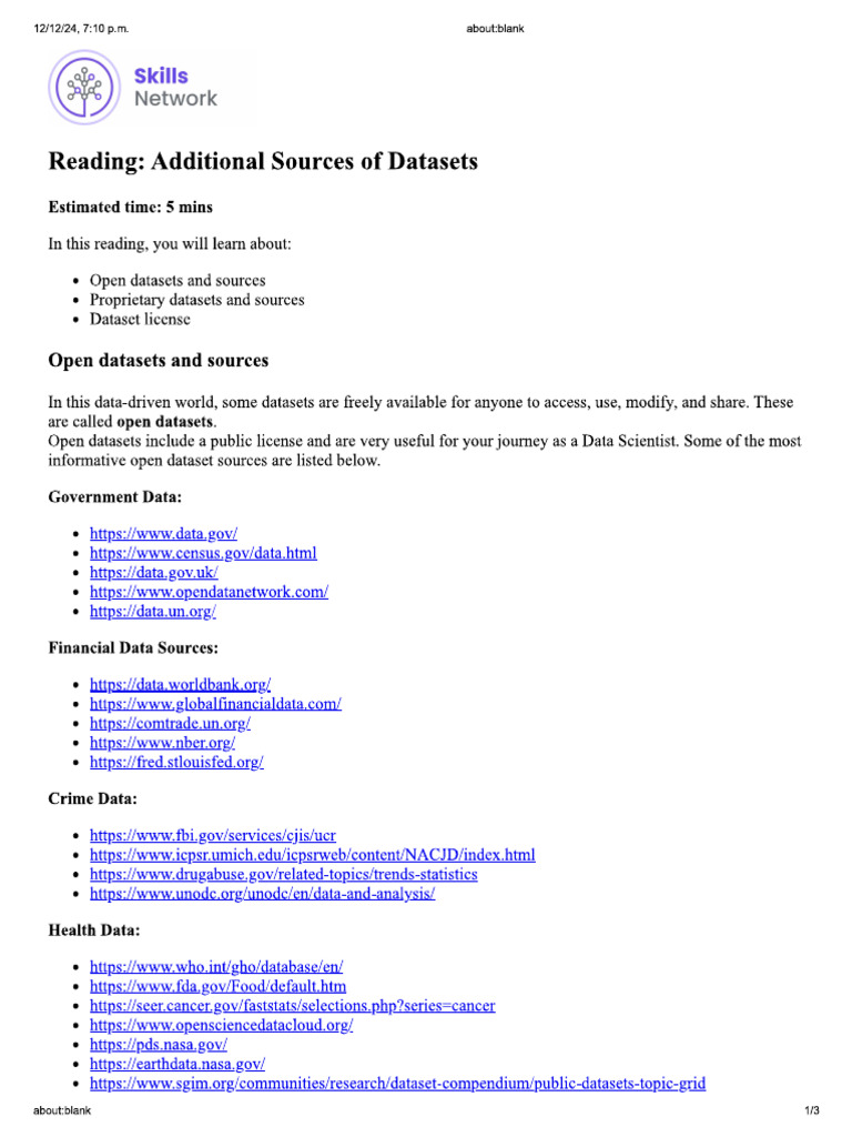 Sources Data Base | PDF