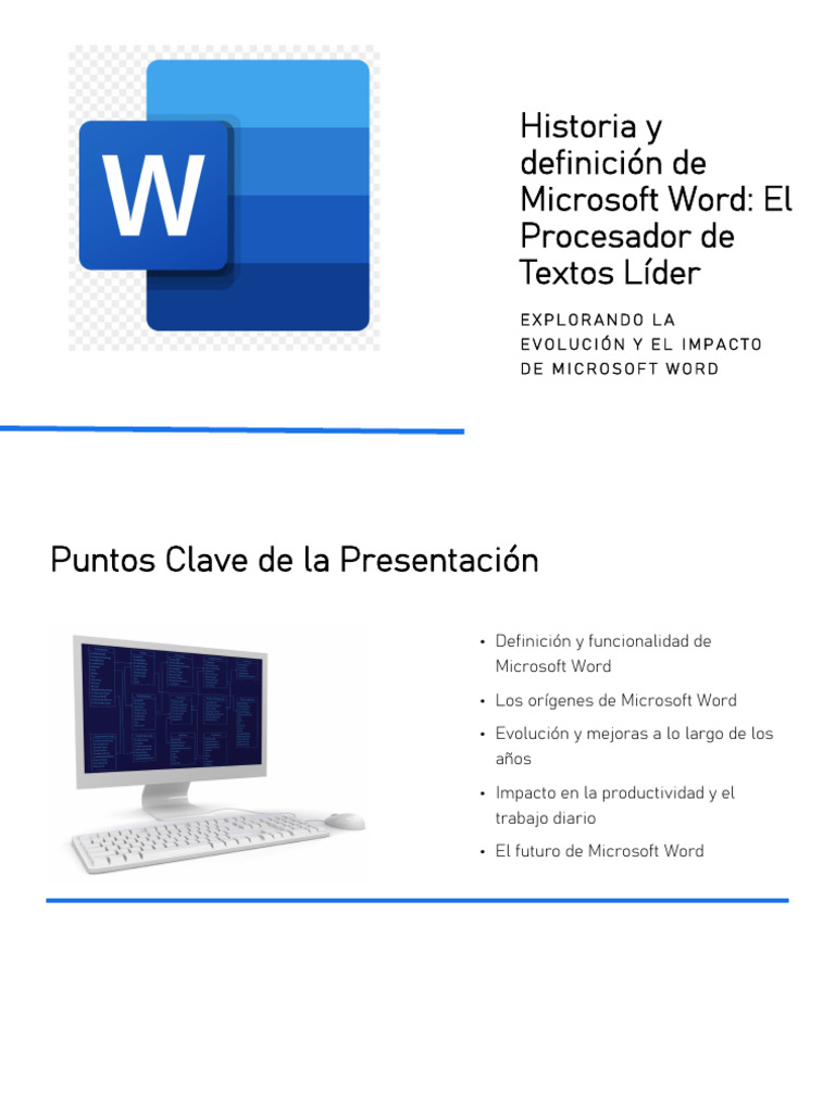 Historia y Evolución de Microsoft Word | PDF | Microsoft Word | Microsoft