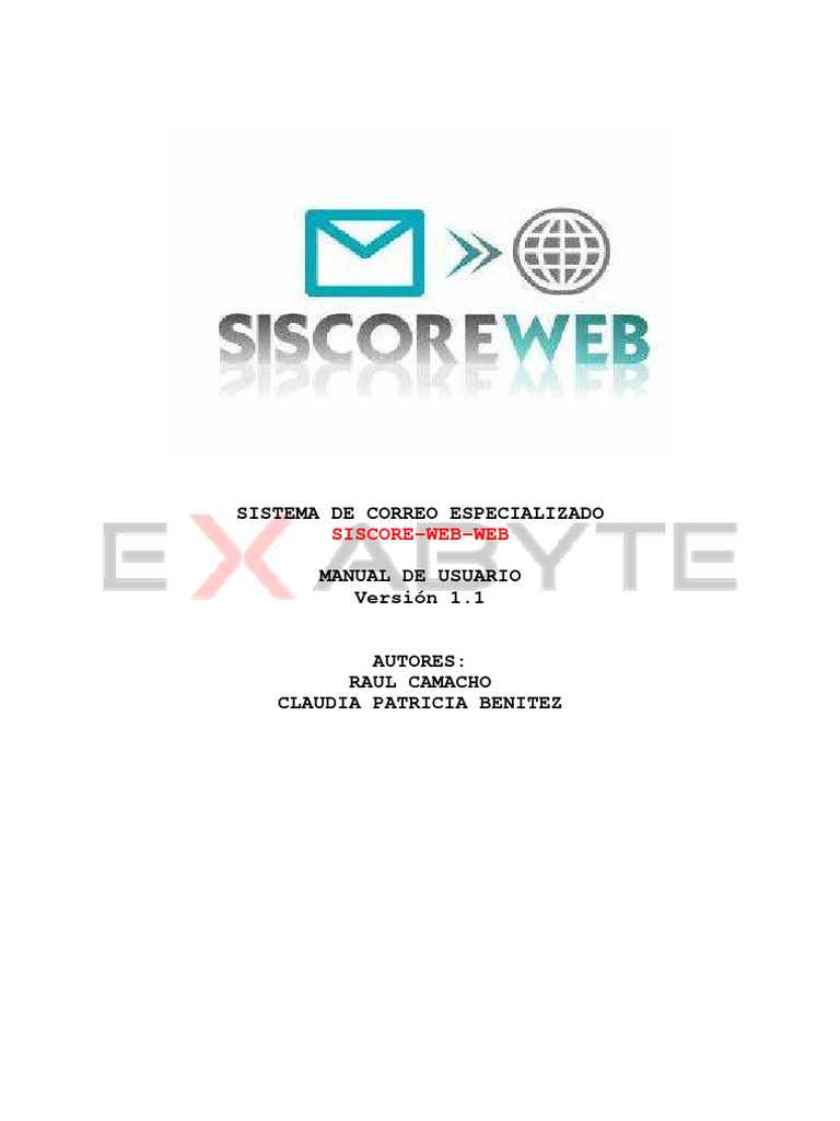 Manual Siscore | PDF | Usuario (informática) | Contraseña