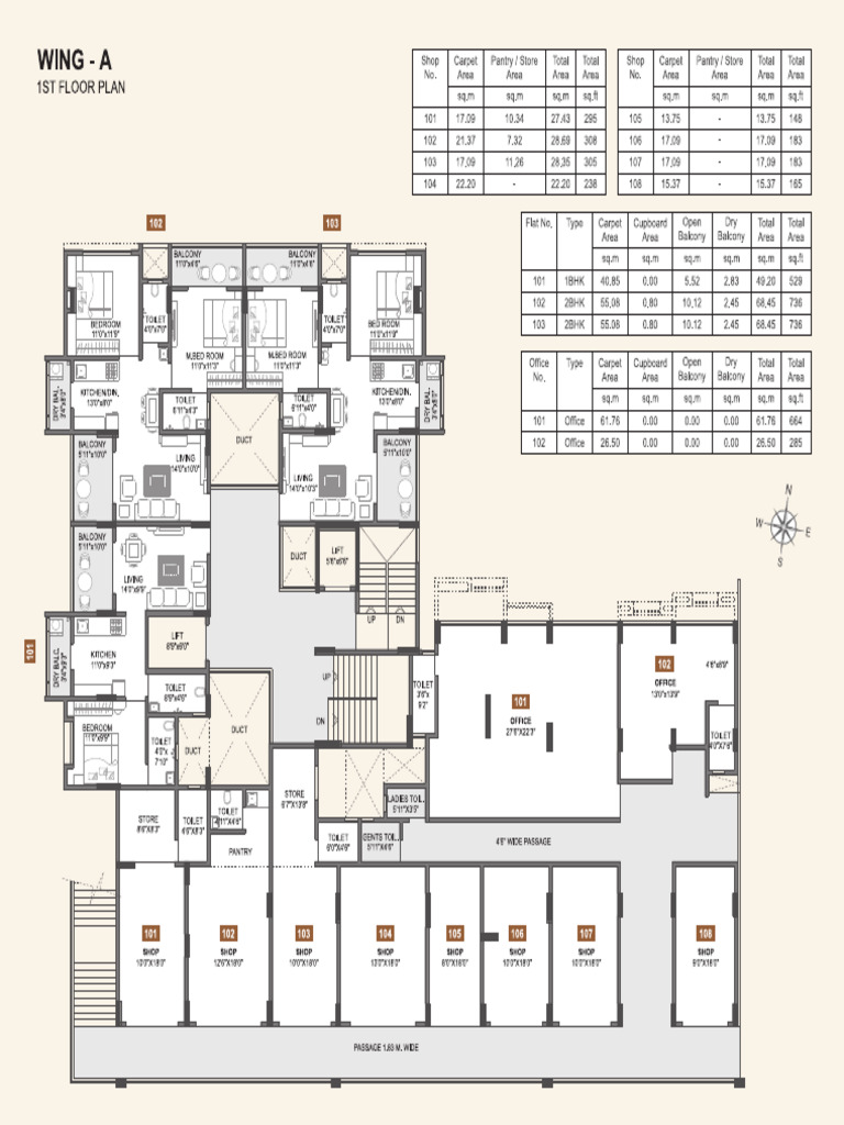 Shreeram Corner Floor Plans | PDF
