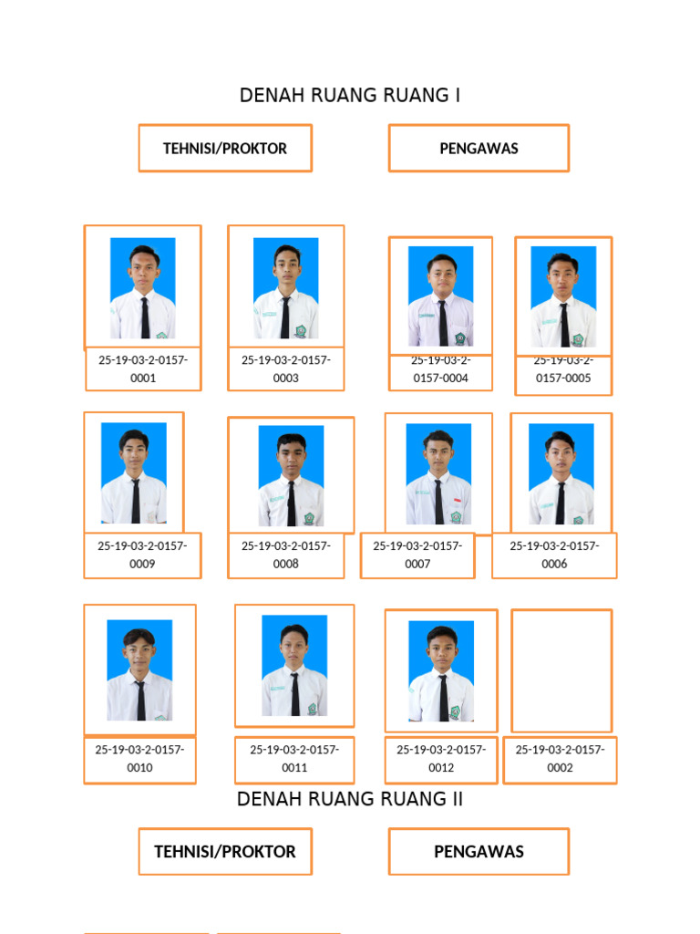 Denah Ruang Ruang I | PDF