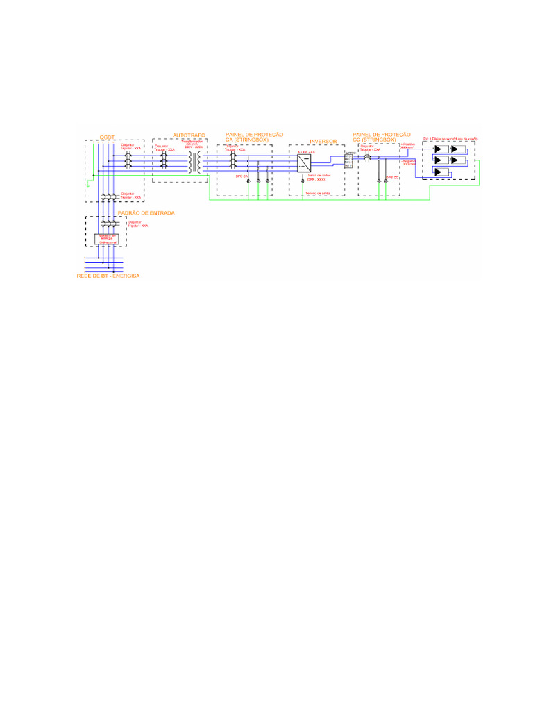 DIAGRAMA TRIFILAR COM TRANSFORMADOR | PDF
