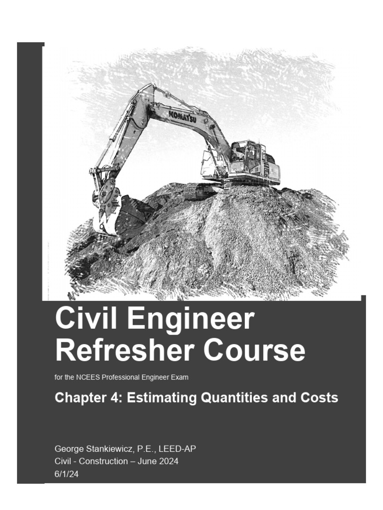 CH 04 Estimating | PDF | Brick