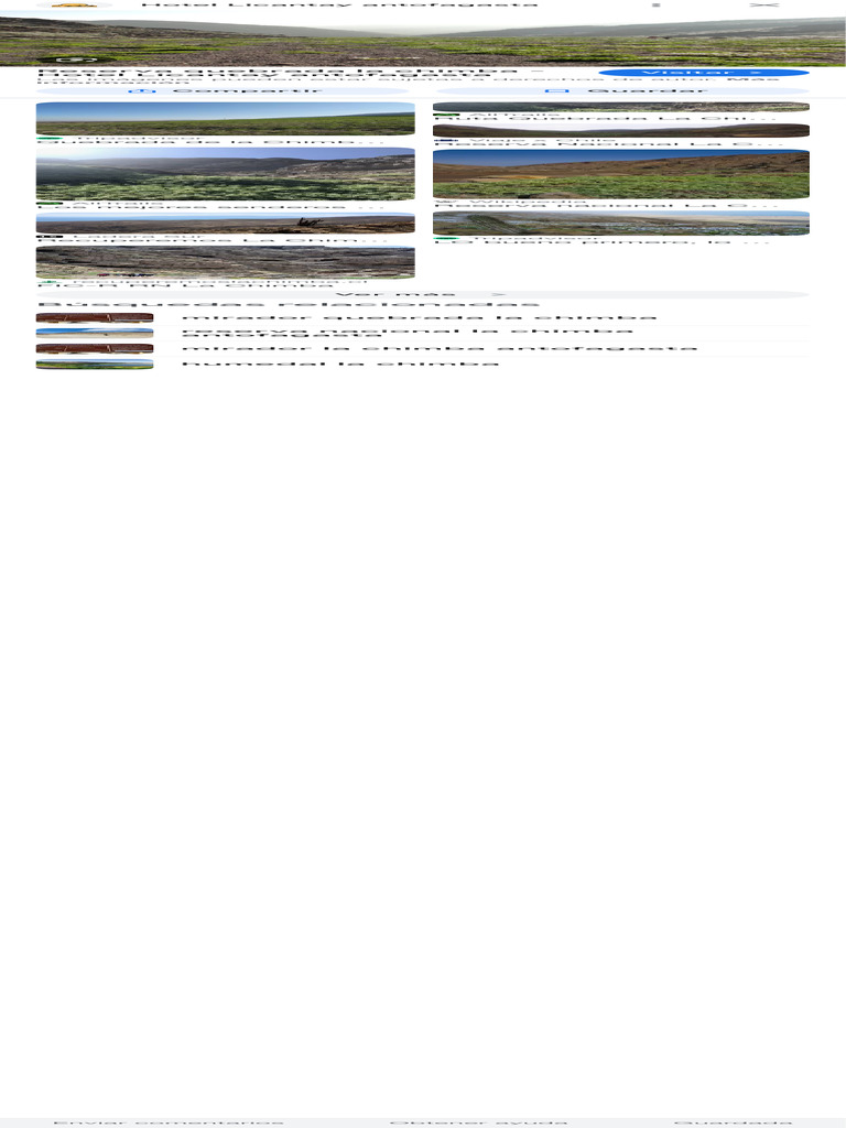 Quebrada La Chimba Antofagasta - Buscar Con Google | PDF