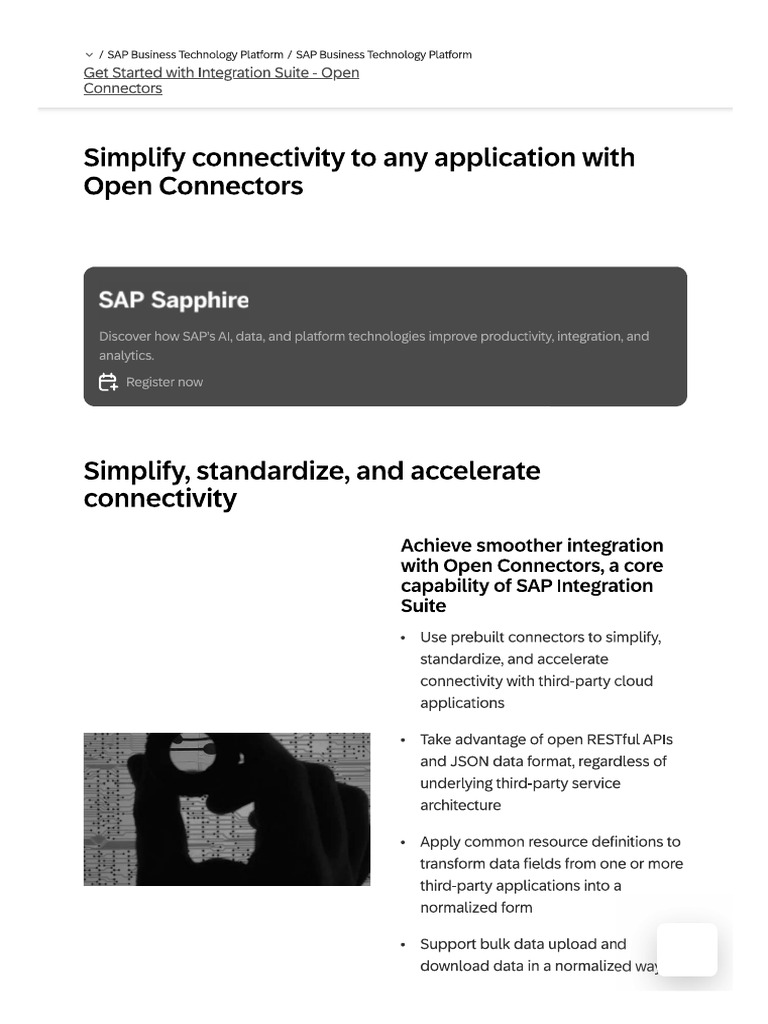 OpenConnector SAP | PDF
