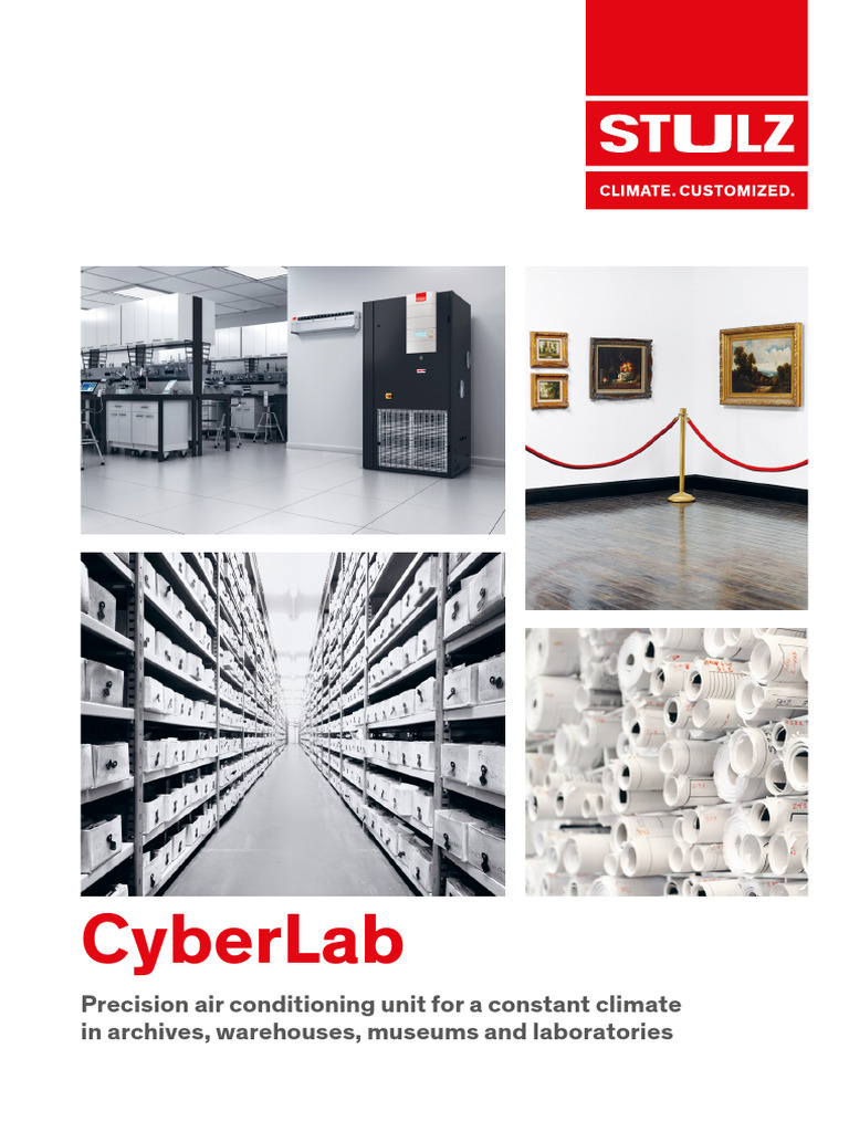 STULZ CyberLab Precision Cooling Solutions | PDF | Air Conditioning ...