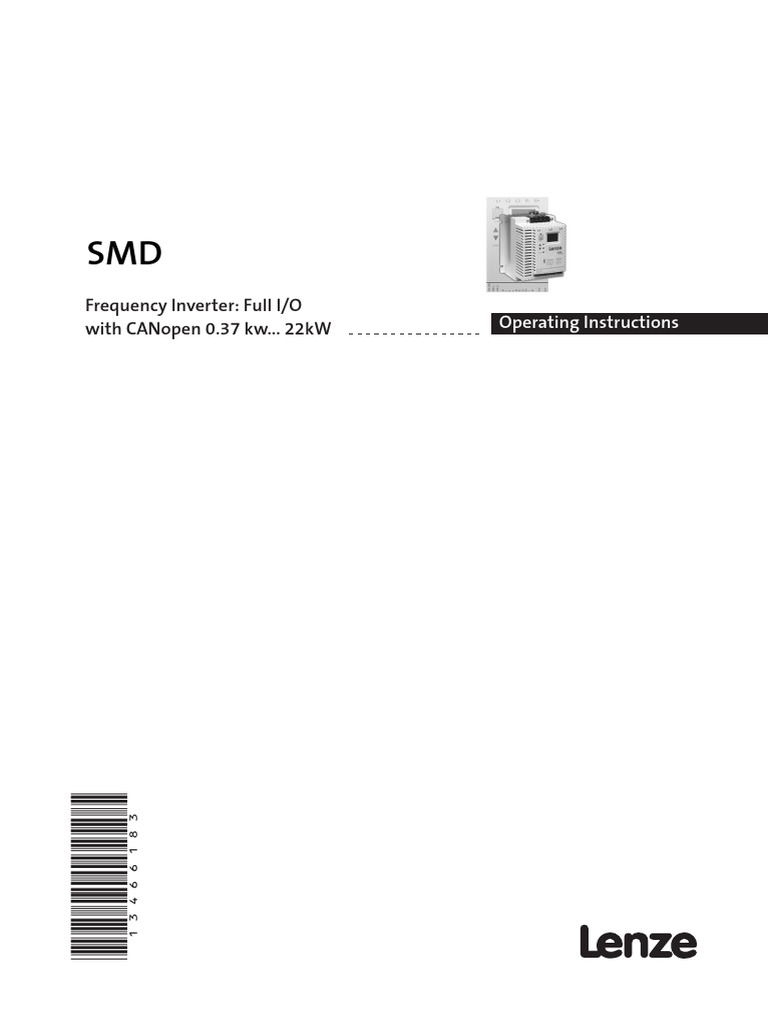 Inverter Lenze | PDF | Fuse (Electrical) | Electromagnetic Compatibility