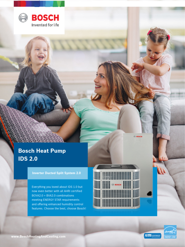 Bosch IDS 2.0 Heat Pump Overview | PDF | Air Conditioning | Heat Pump