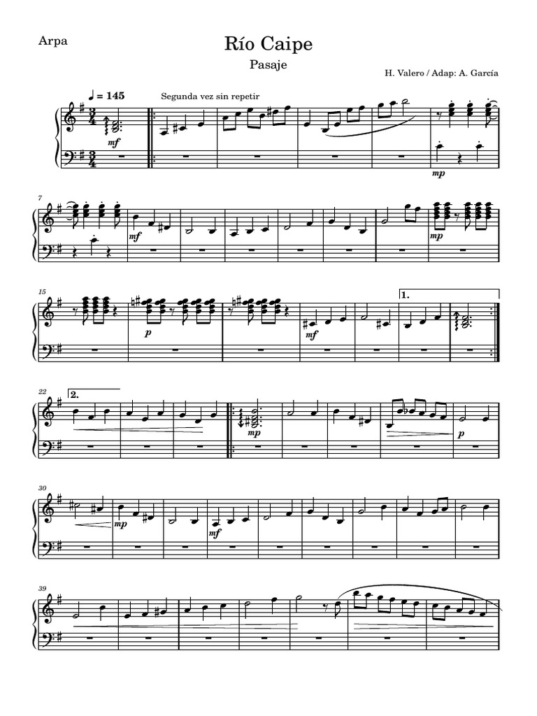 Rio Caipe Arpa | PDF