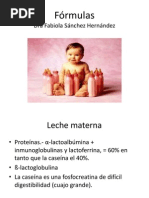 Preparacion de Formulas Lacteas | PDF | Leche | Nutrientes