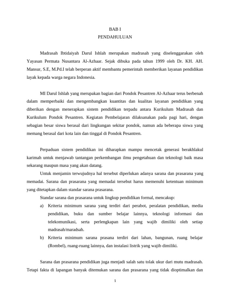 Isi Program Kerja | PDF