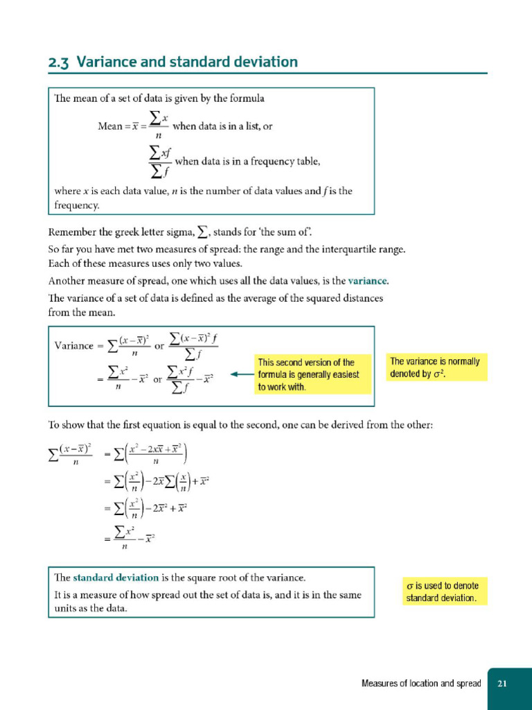Complete Probability Statistics 1 For Cambridge International As A ...