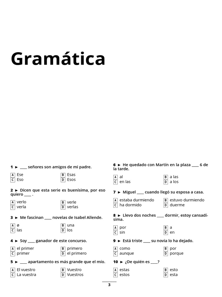 A2 Vamos A Practicar Gramatica A2 1 Pdf
