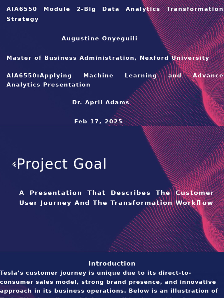 AIA 6550 Module 2 Big Data Analytics Transformation Strategy 2 | PDF | Business