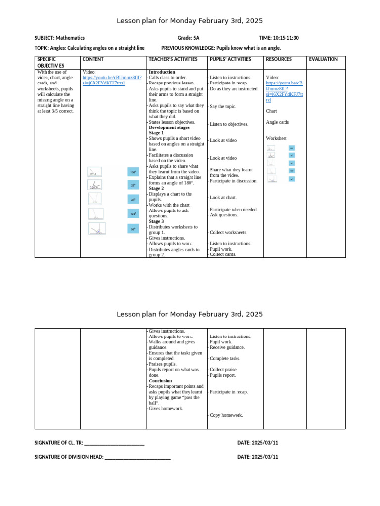 Maths Micro Teaching | PDF | Lesson Plan | Human Communication