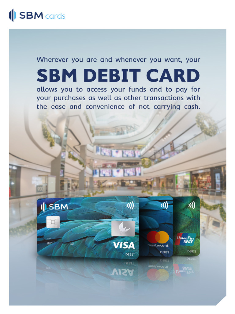SBM Debit Card Features and Usage | PDF | Debit Card | Visa Inc.
