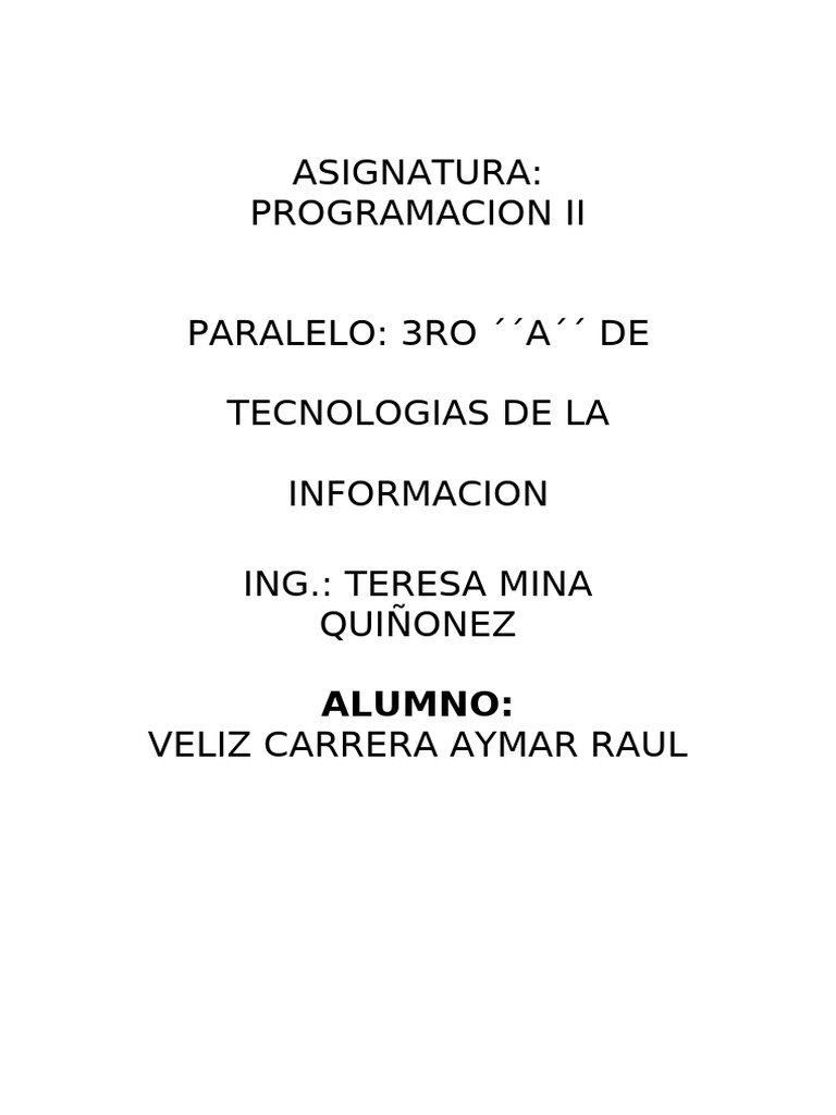 INVESTIGACION Programacion | PDF | Active X Data Objects | Bases de datos
