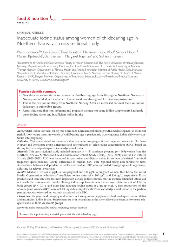 10802-Article Text-85670-1-10-20250303 | PDF | Pregnancy | Reference Range