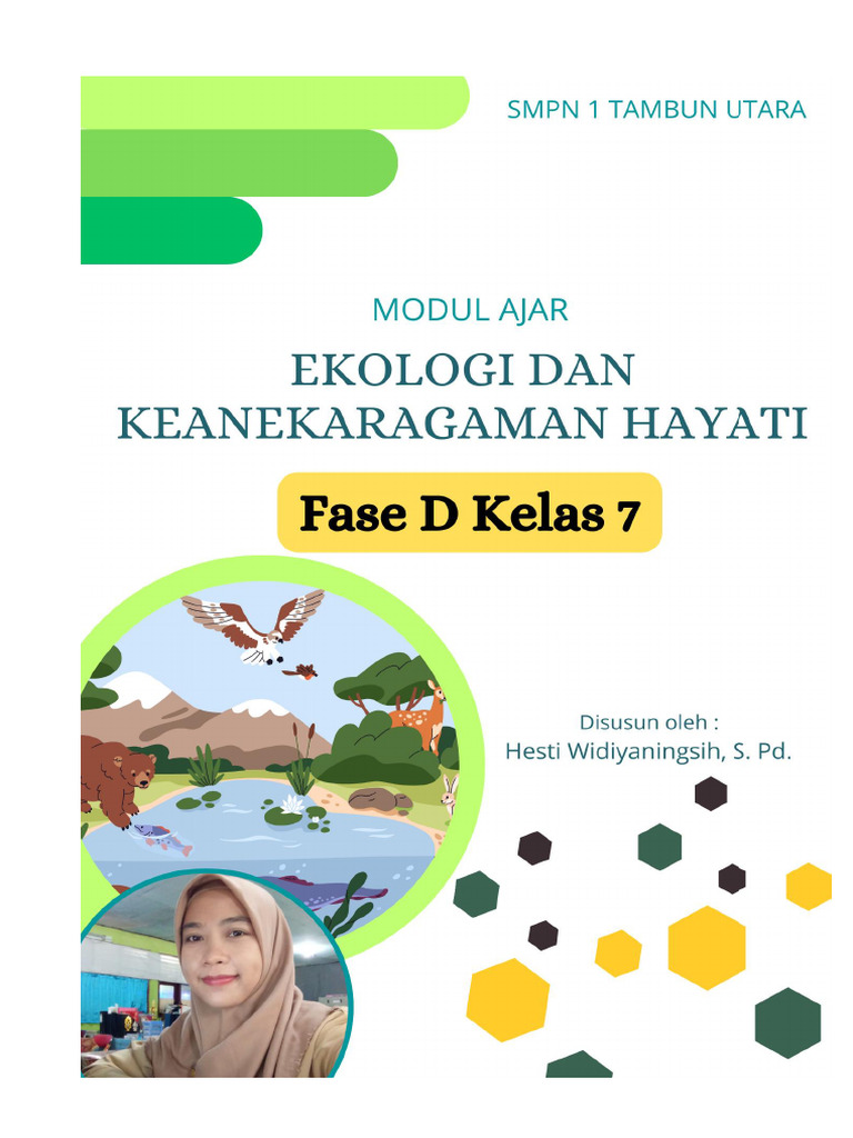 Modul Ajar Ilmu Pengetahuan Alam (IPA) - Ekologi Dan Keanekaragaman Hayati - Fase D | PDF