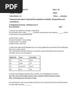 Report Writing Guide for Class 8 | PDF | Information | Learning