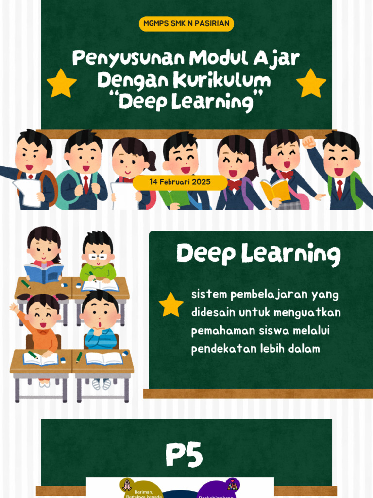 Penyusunan Modul Ajar Dengan Konsep Deep Learning | PDF