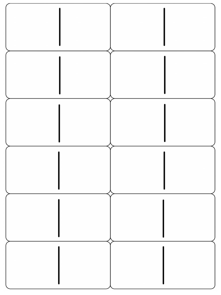 Domino Template | PDF