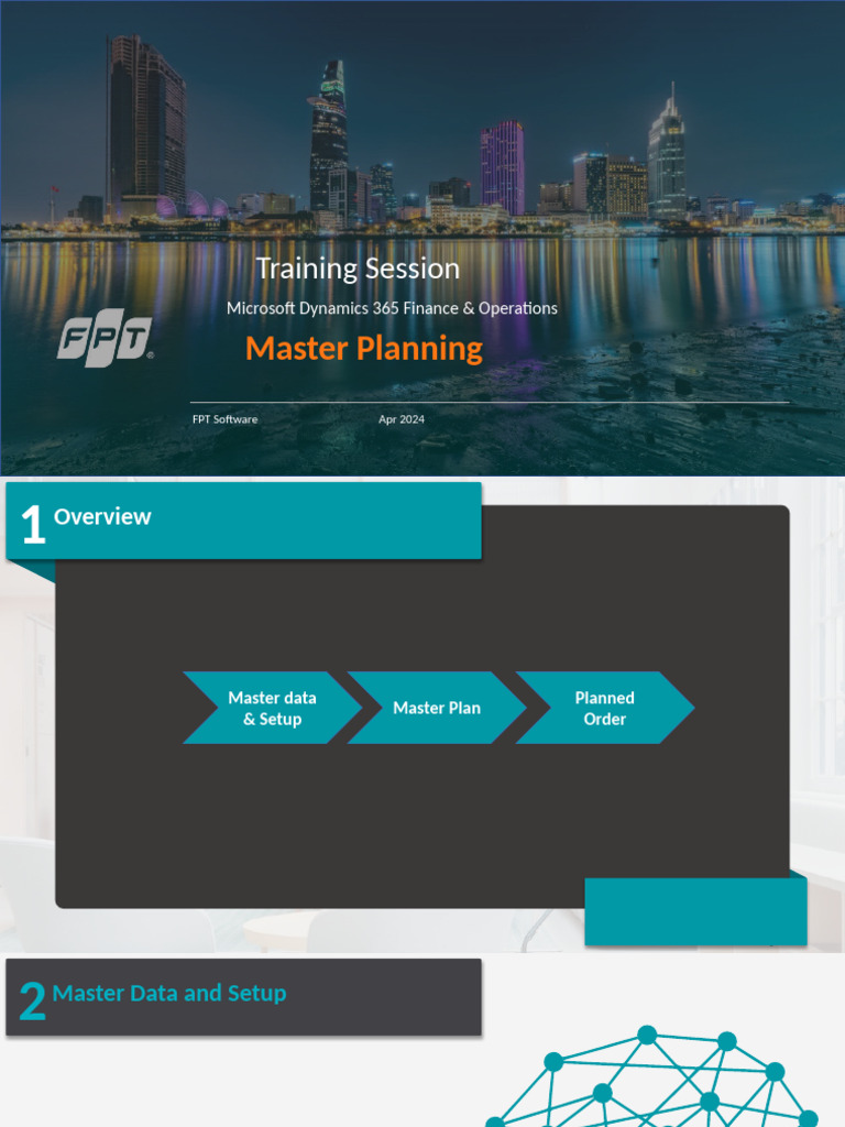 D365FO - Training Slide - Master Planning - Ver1.0 | PDF | Inventory ...