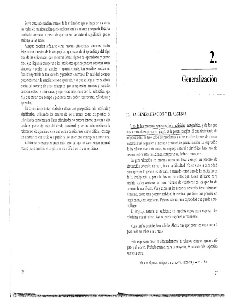Generalizacion 075206 | PDF