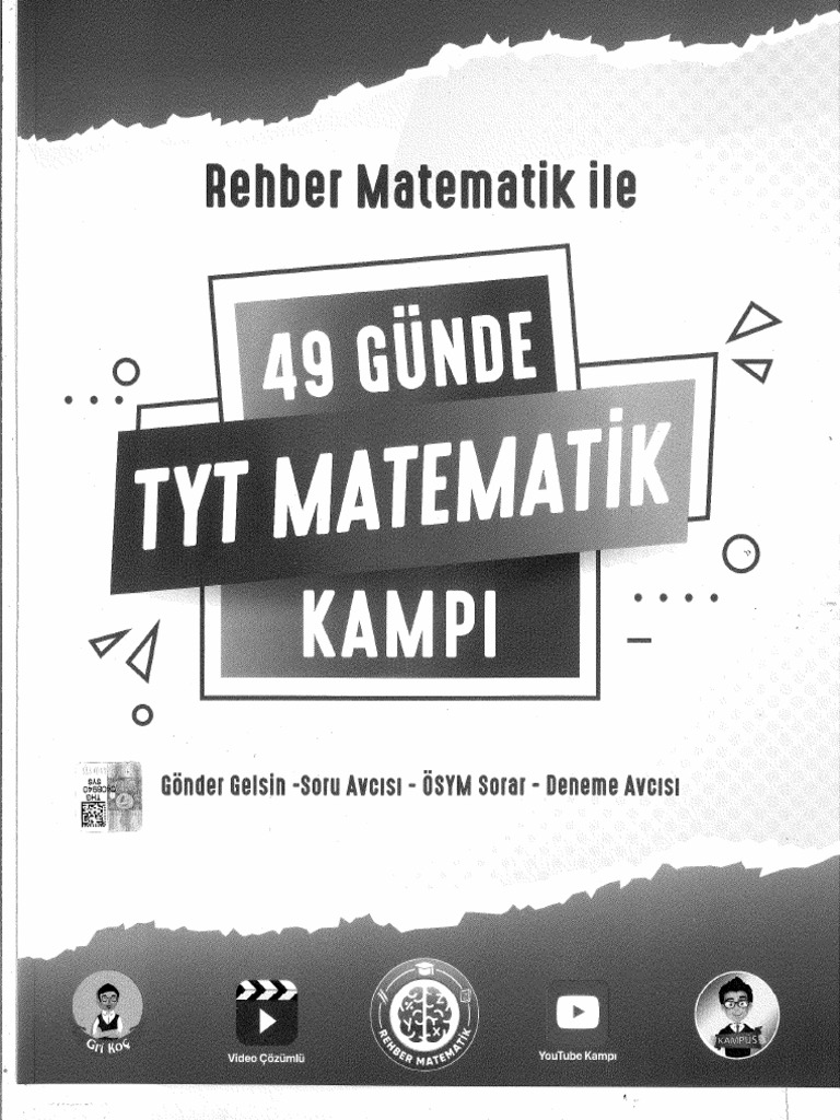 2022 Rehber Matematik 49 Günde TYT Kamp Tayfayks | PDF