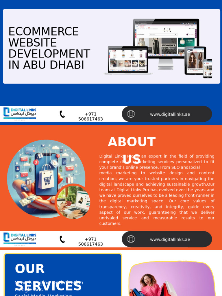 Ecommerce Website Development in Abu Dhabi | PDF
