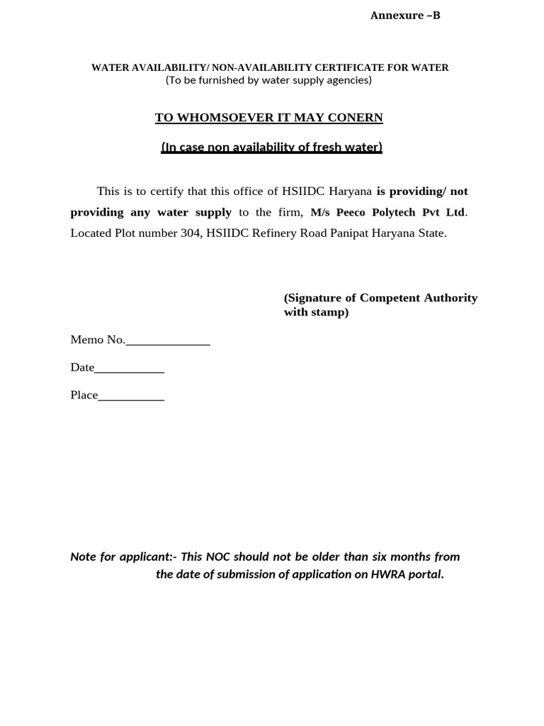 Annexure B | PDF
