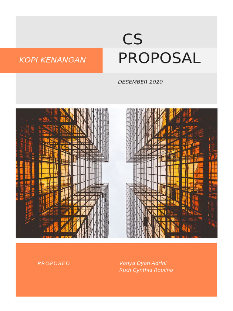Proposal Csr Kel. 6 (Vanya & Ruth) | PDF