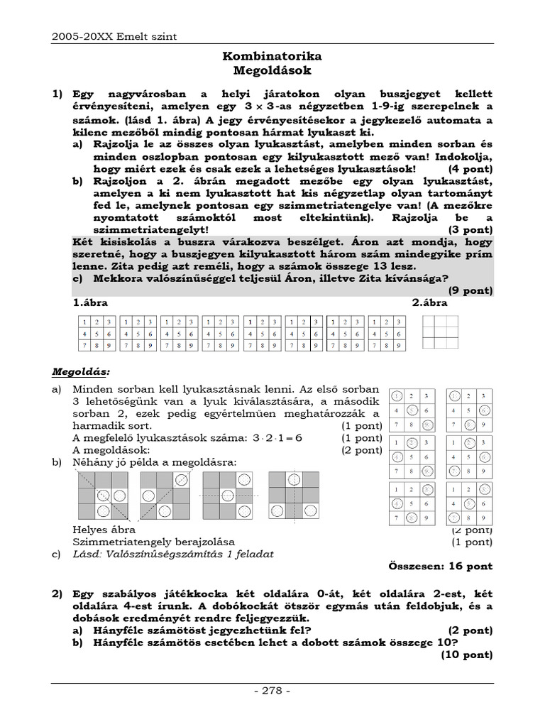 Kombinatorika Mo | PDF