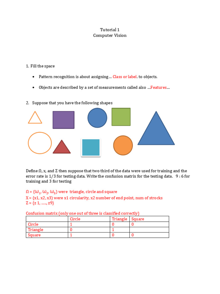 Computer Vision Pattern Recognition Guide | PDF