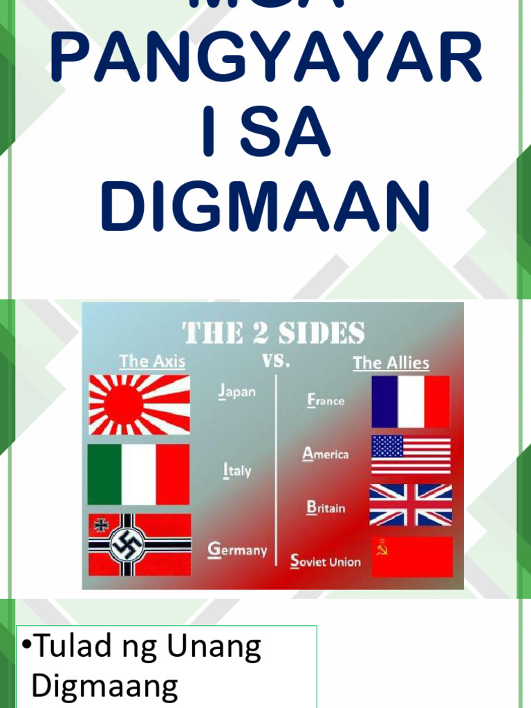 2.3 Mga Pangyayari Sa Digmaan | PDF