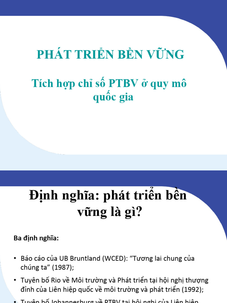 Phat-Trien-Ben-Vung - Lecture-4-Tich-Hop-Chi-So-Phat-Trien-Ben-Vung-O ...