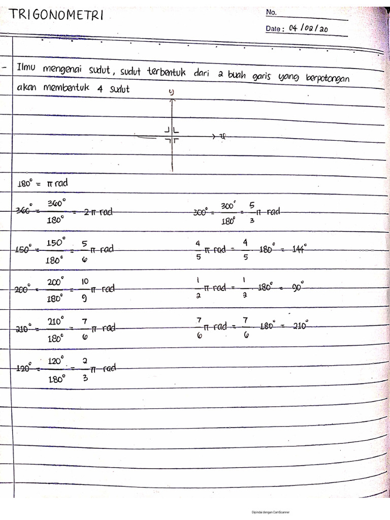 Catatan Trigono | PDF