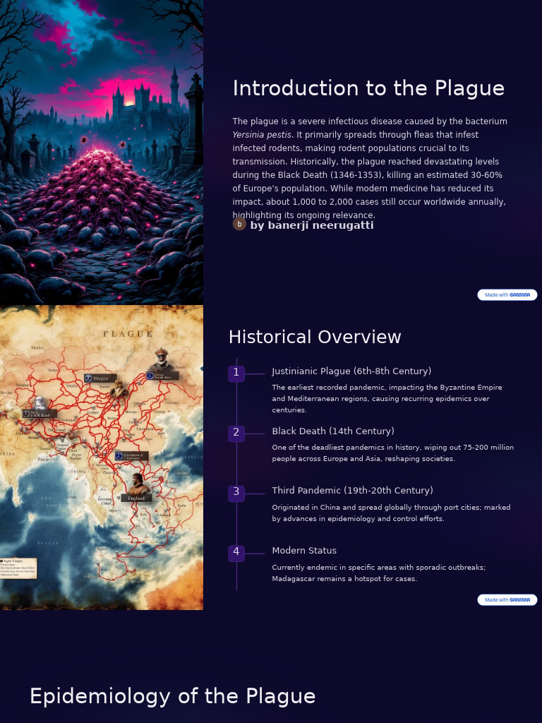 Introduction To The Plague | PDF | Plague (Disease) | Diseases And ...