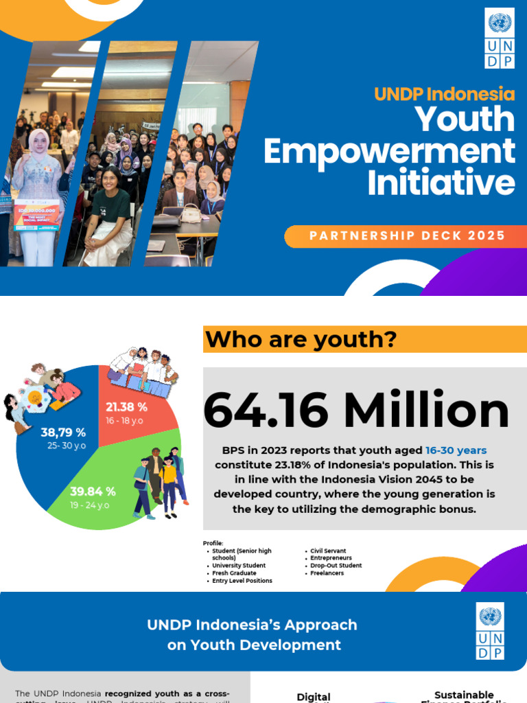 YEI Partnership Deck 2025 | PDF | United Nations Development Programme | Entrepreneurship