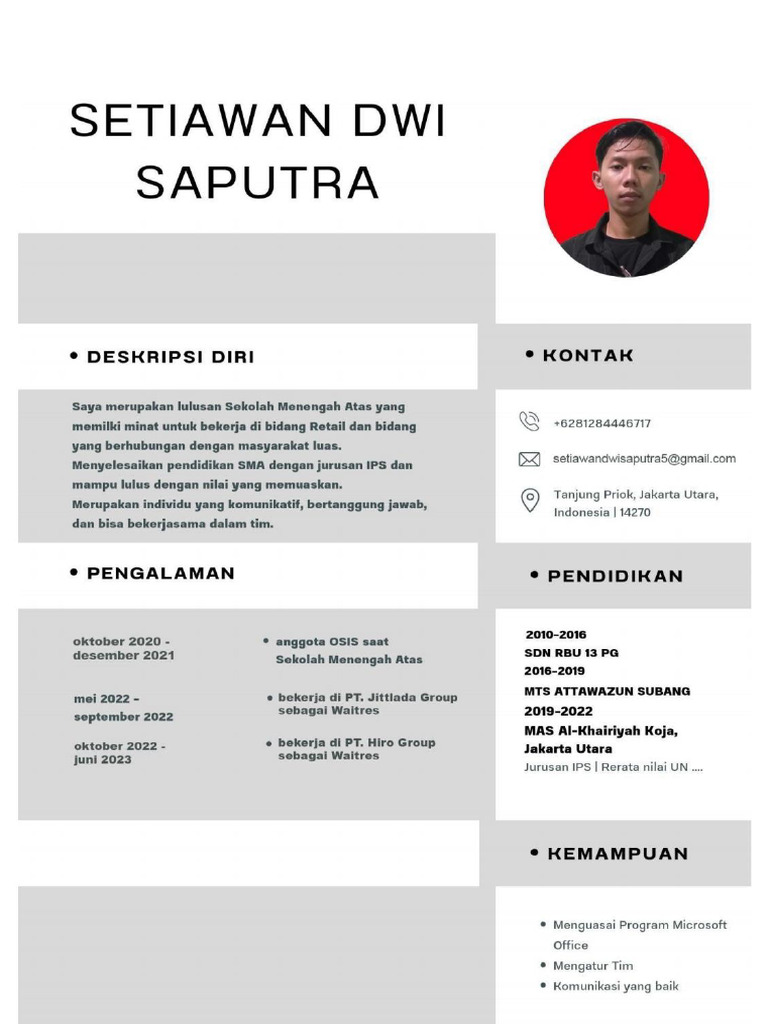 Setiawan Dwi Saputra | PDF