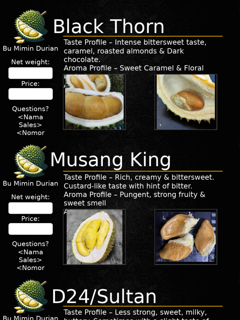 Durian | PDF