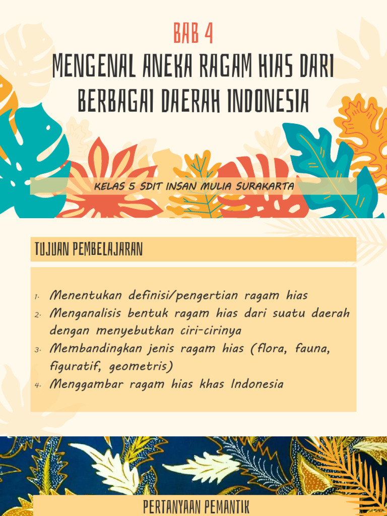 Ragam Hias Daerah di Indonesia | PDF
