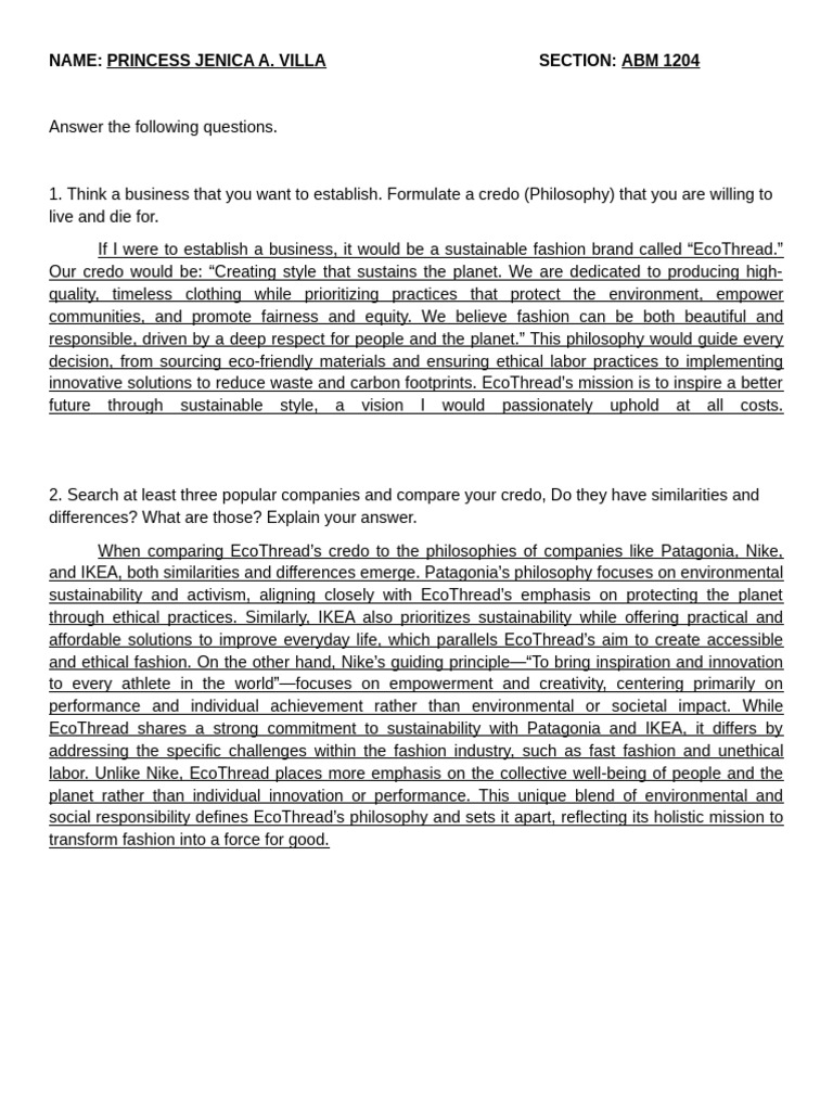 Abm6 - 2ND Quarter Project Final | PDF | Corporate Social Responsibility | Social Entrepreneurship