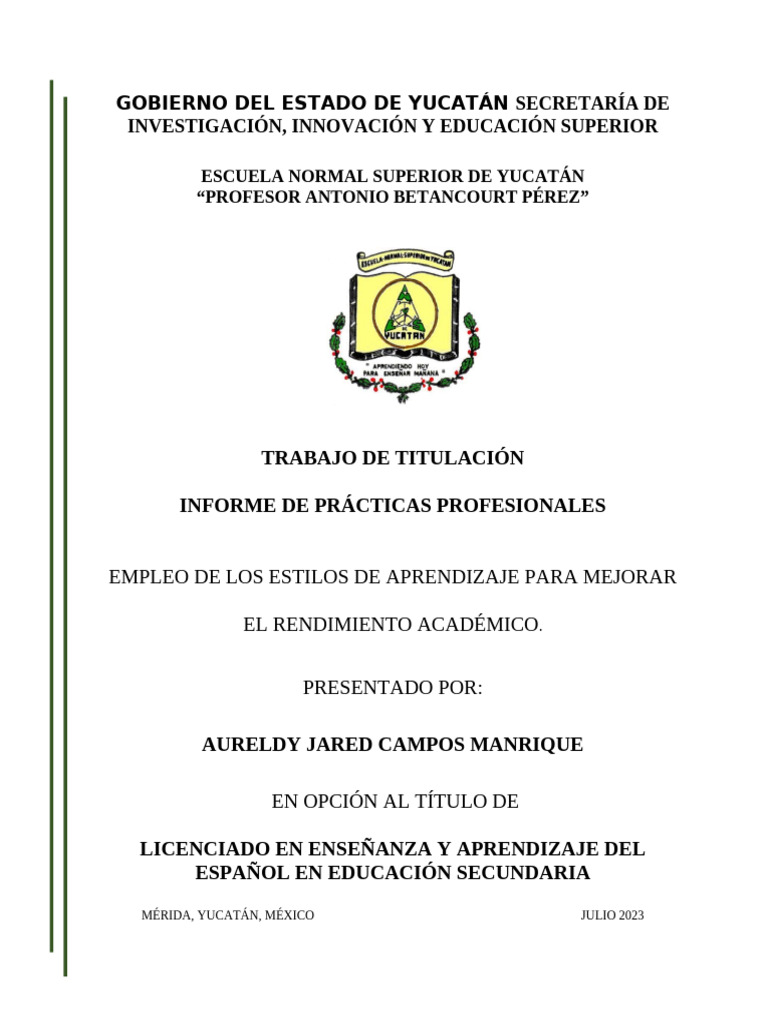 Jared 16 de Mayo | PDF | Aprendizaje | Enseñando