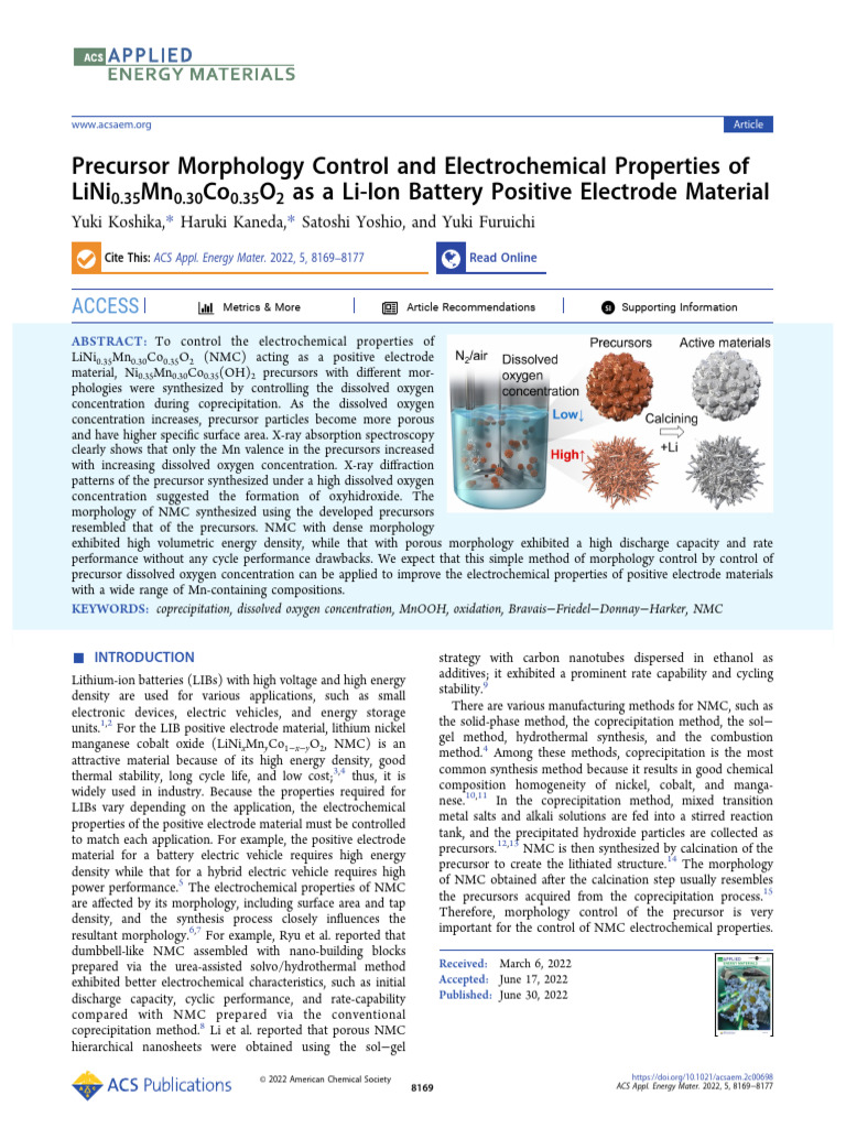 koshika-et-al-2022-precursor-morphology-control-and-electrochemical-properties-of-lini0-35mn0 ...