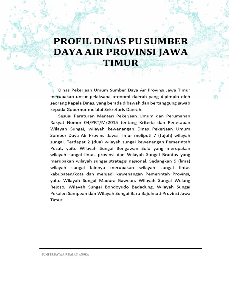 Cetak Buku Sda Dalam Angka Fix Dari Mas Firdian | PDF