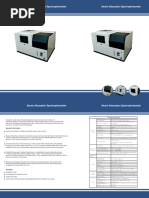 Agilent AA 240:280 Data Sheet | PDF | Atomic Absorption Spectroscopy | Spectrometer
