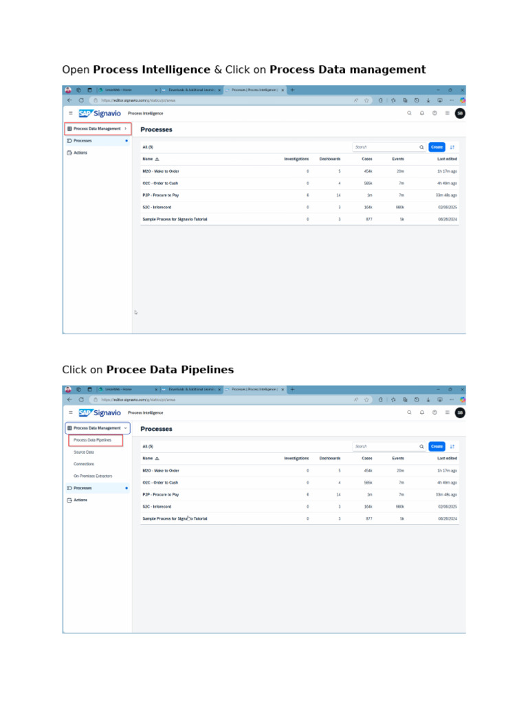 Open Process Intelligence Management Guide | PDF